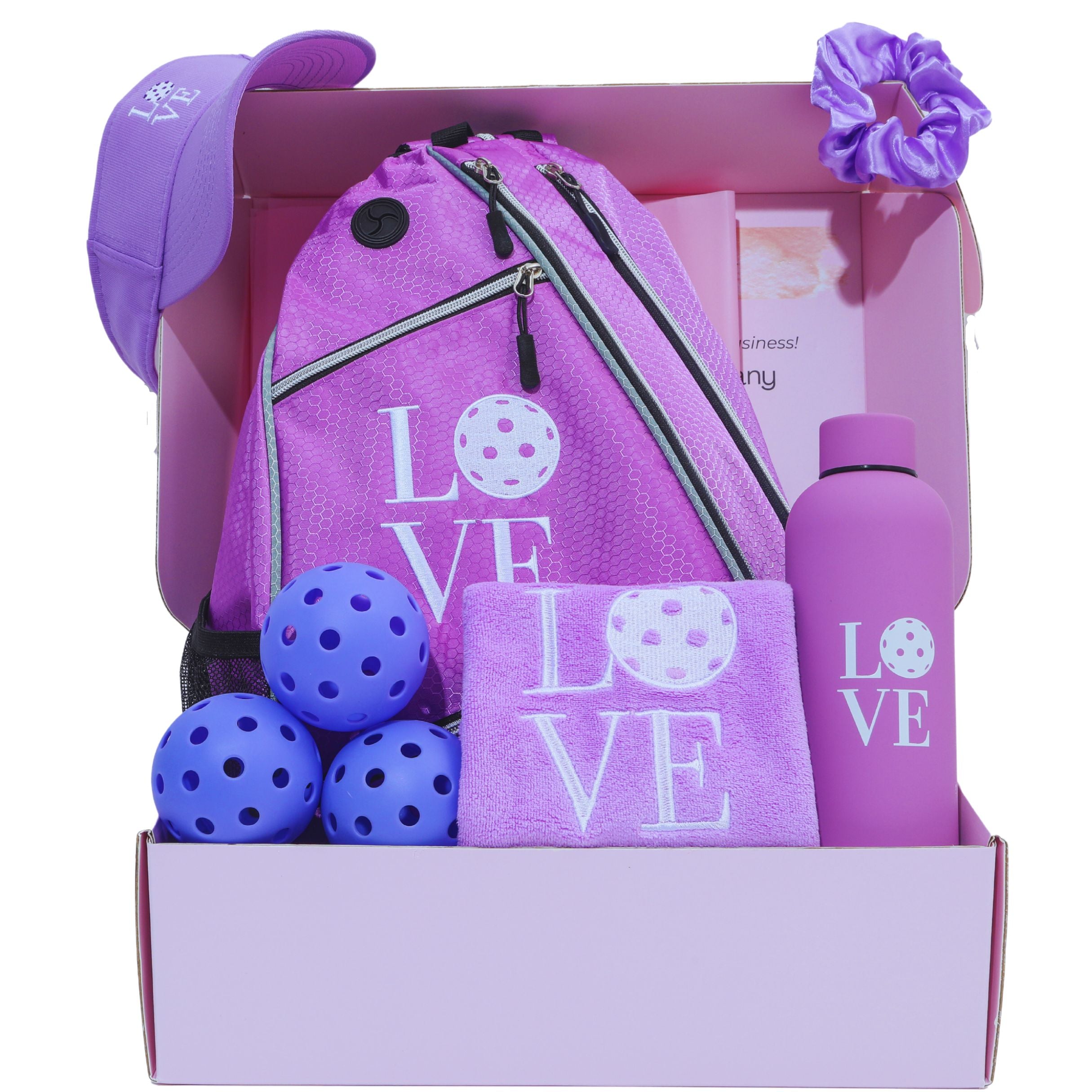 Pickler Purple Pickleball Accessory Set – The Pretty Pickleball Company